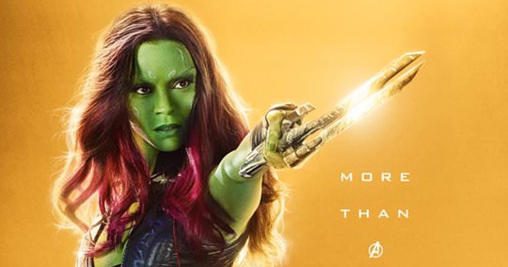 Sasaki Time: Marvel Studios 10th Anniversary Character Poster - Gamora