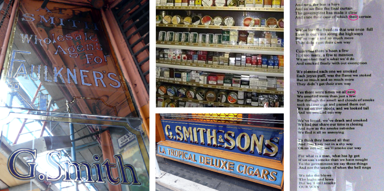 Jane's London: Gone but not forgotten – G. Smith & Sons, tobacconist ...