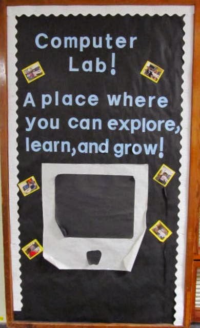 Door Computer Lab Posters