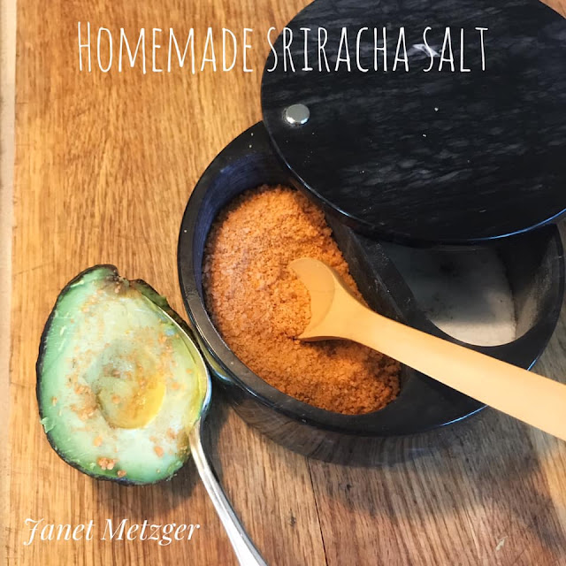The Empty Nest: Spice up your life! Sriracha Salt recipe