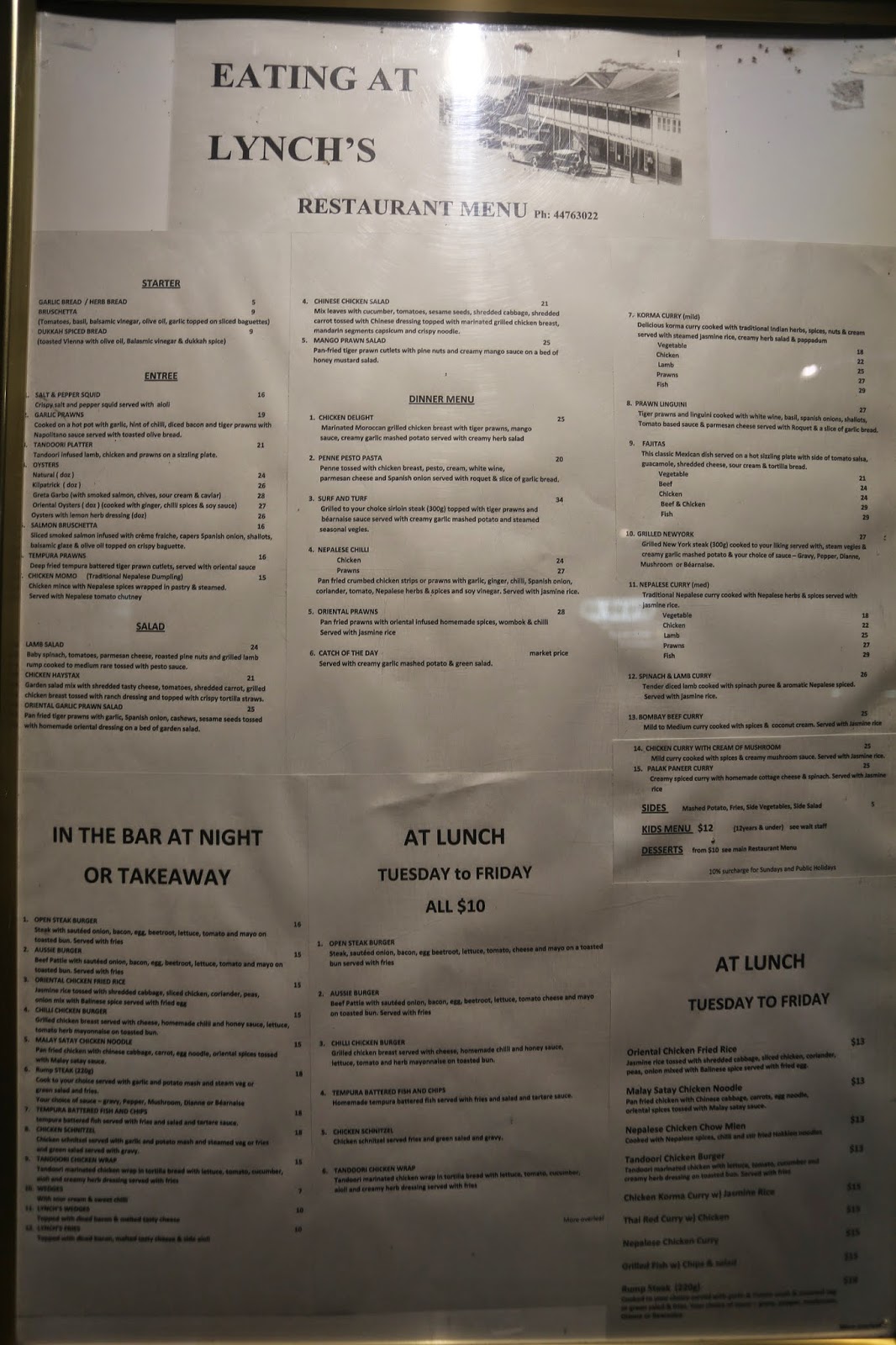 Lynch's Hotel, Narooma