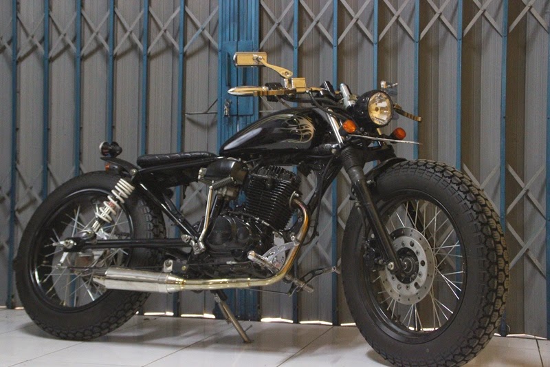 Photo Modifikasi Simple Honda Tiger 2004 Konsep Bratstyle | Motor Holic