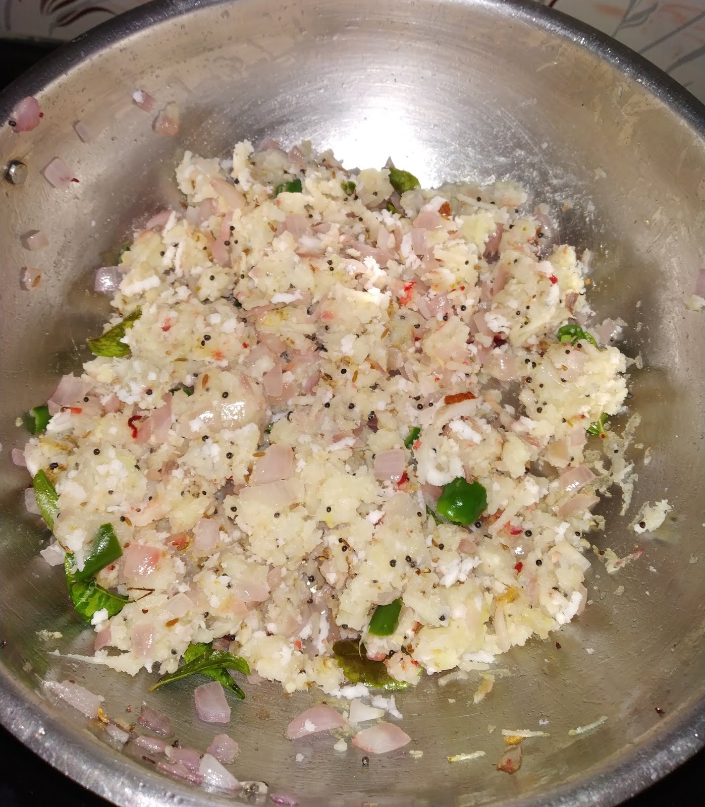 valakkai Puttu | Valakkai Podimas