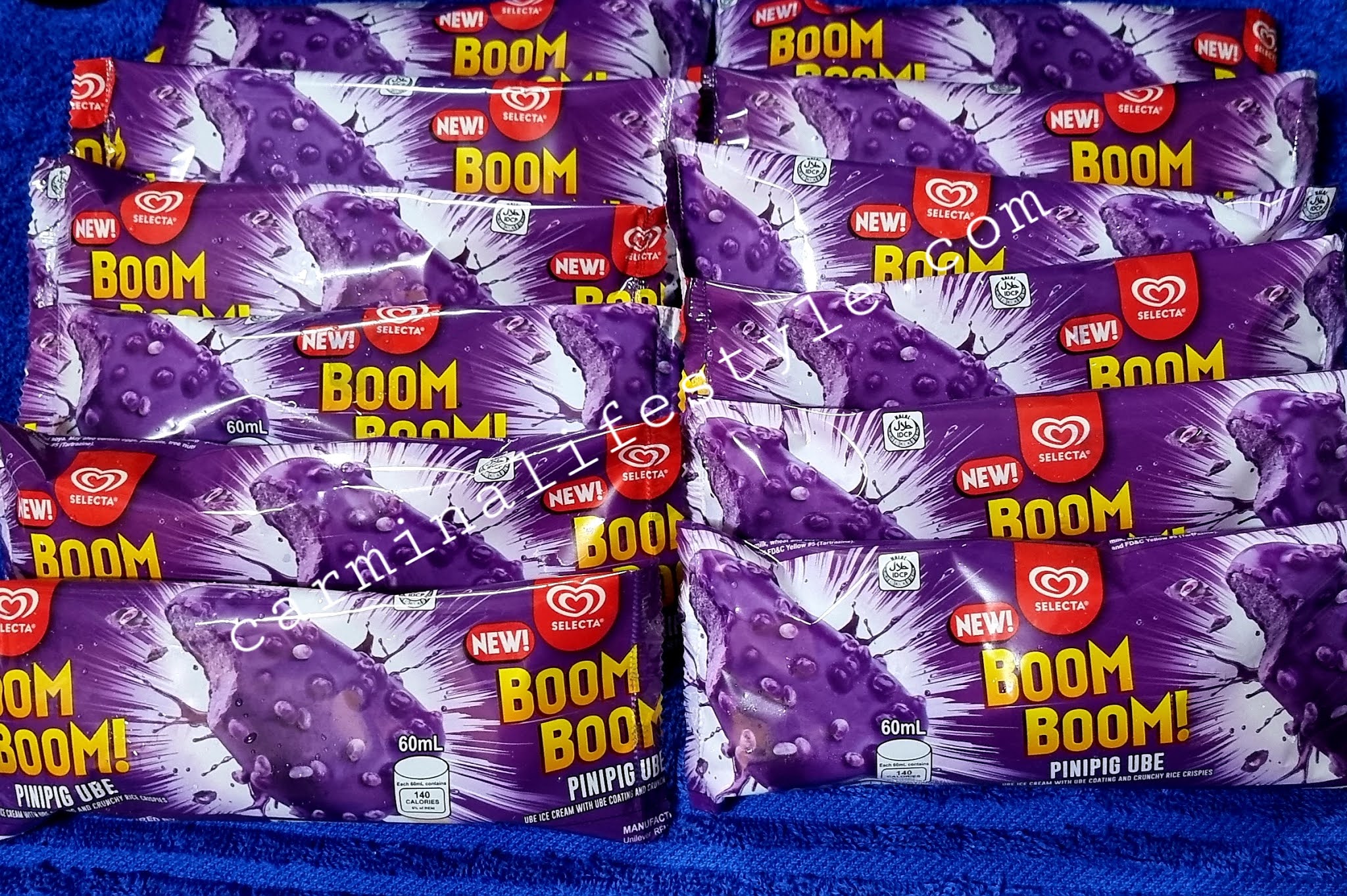 New Selecta Boom Boom Cookies & Cream and Selecta Boom Boom Pinipig Ube