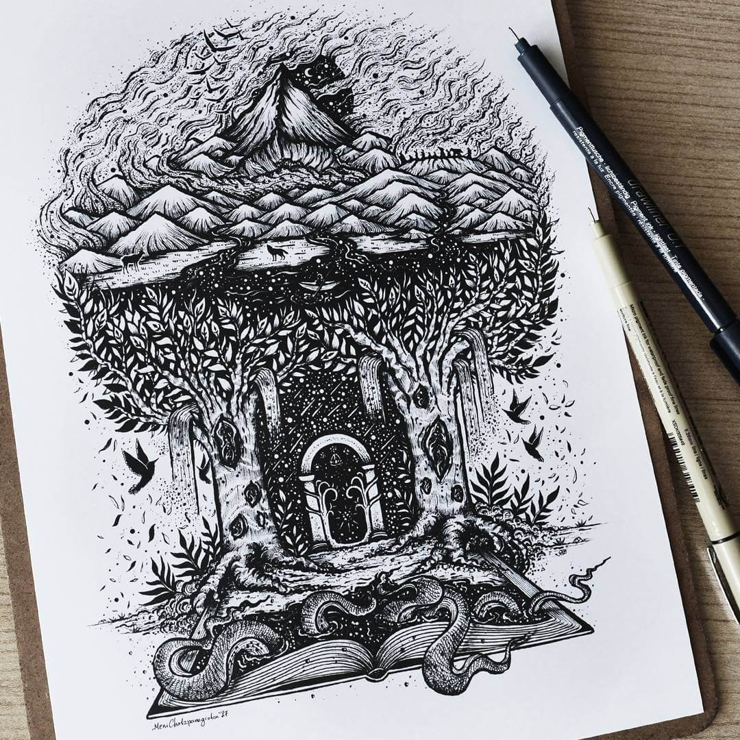 Ink Illustrations