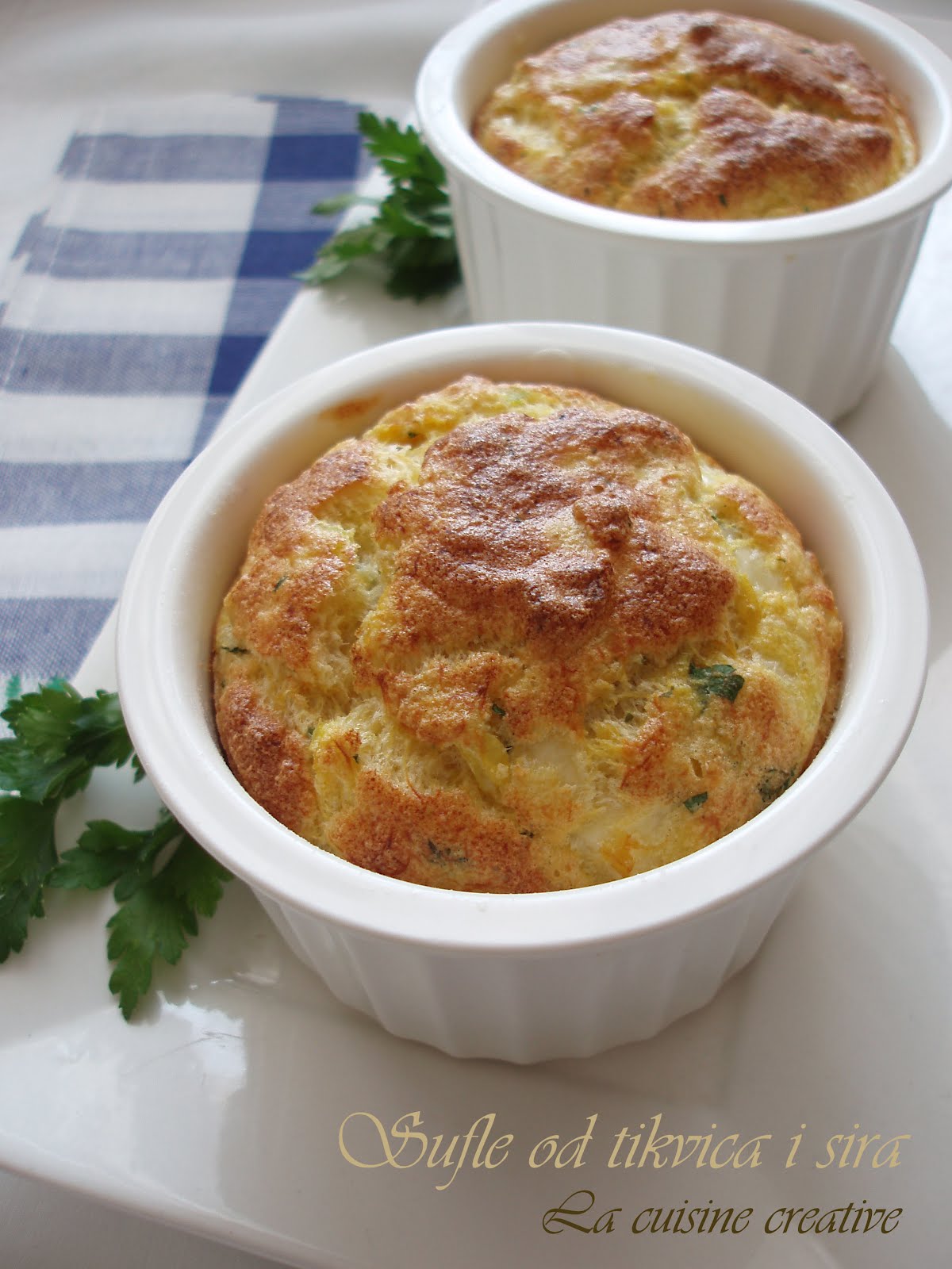 La cuisine creative: Sufle sa tikvicama i sirom