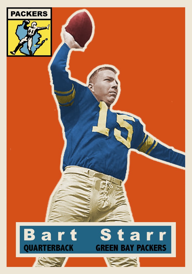 The Wearing Of the Green (and Gold): Bart Starr Rookie Card, 1957