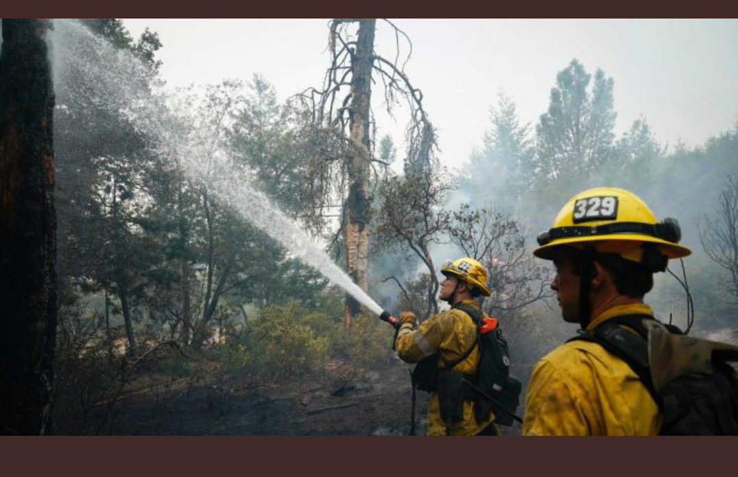 words: Method putoff fires without using water