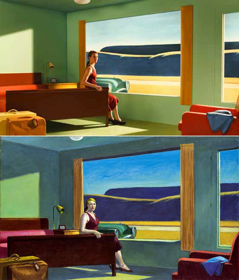 Arte y poesía desde mi rincón.: Edward Hopper. Algunos de sus cuadros en los que se inspira la ...