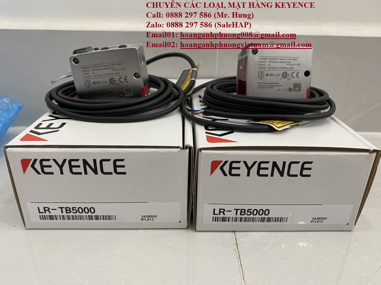 Cảm biến ánh sáng laser LR-TB5000 Keyence