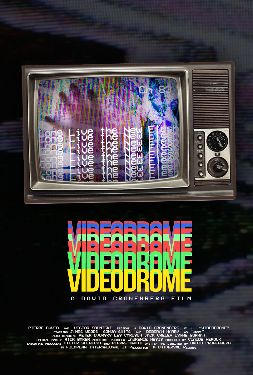 MÁS QUE CINE DE LOS OCHENTA: Videodrome (1983, David Cronenberg) Videodrome