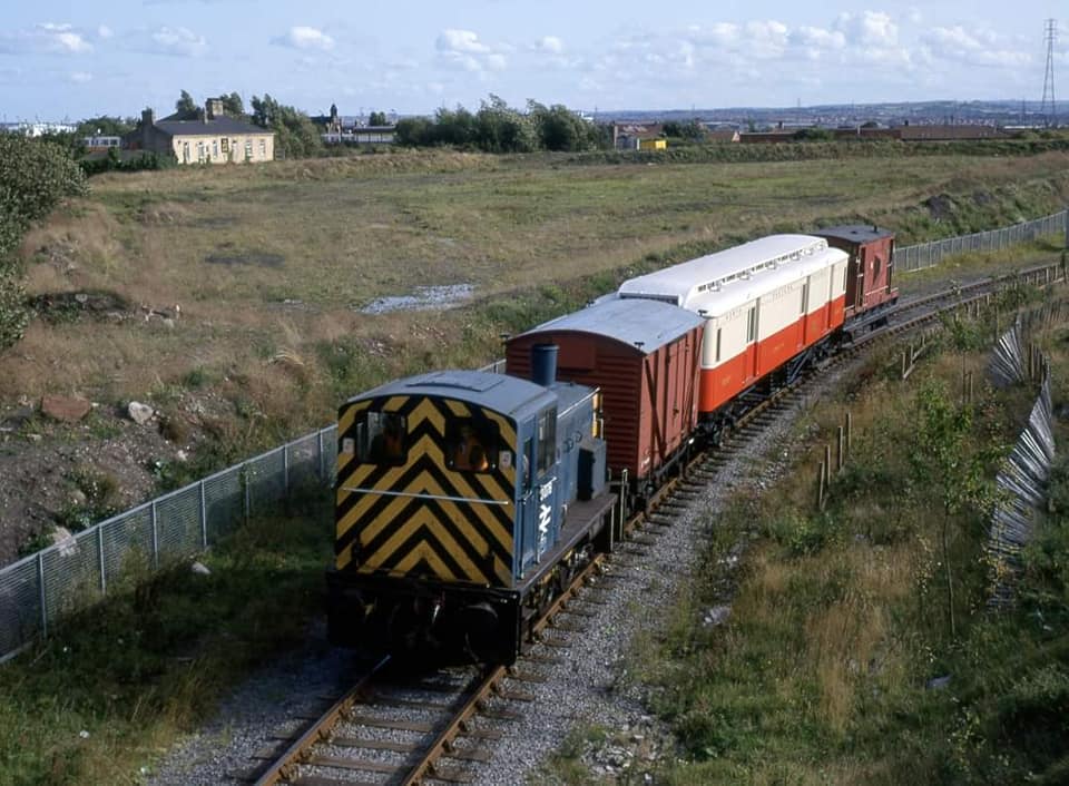 North Tyneside Steam Railway: Percy Main Curve