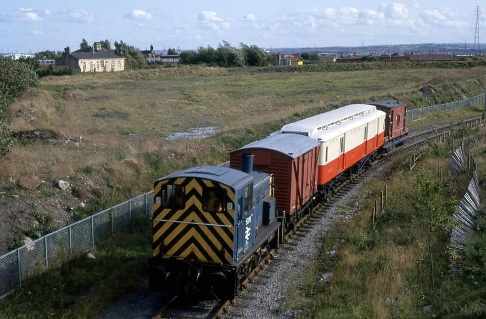 North Tyneside Steam Railway: Percy Main Curve