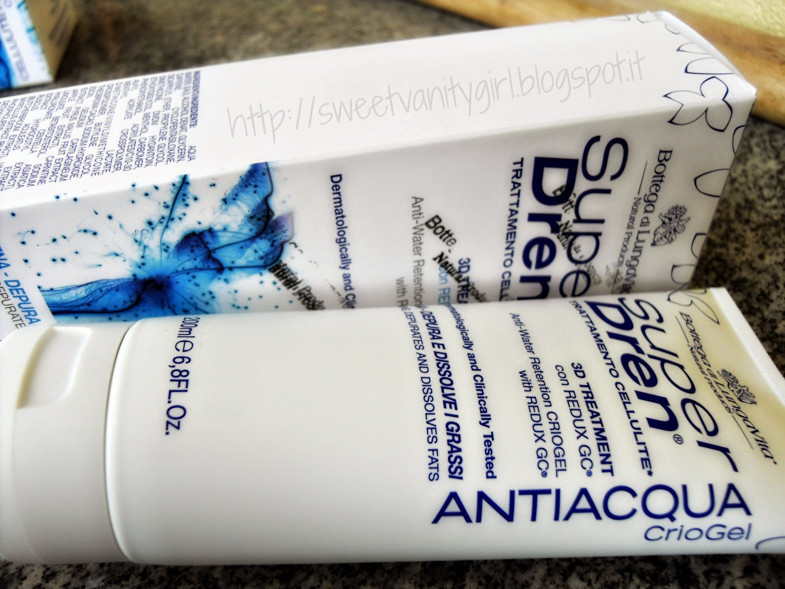 Sweet Vanity Girl : [Review] Super Dren Trattamento Cellulite - CrioGel ...