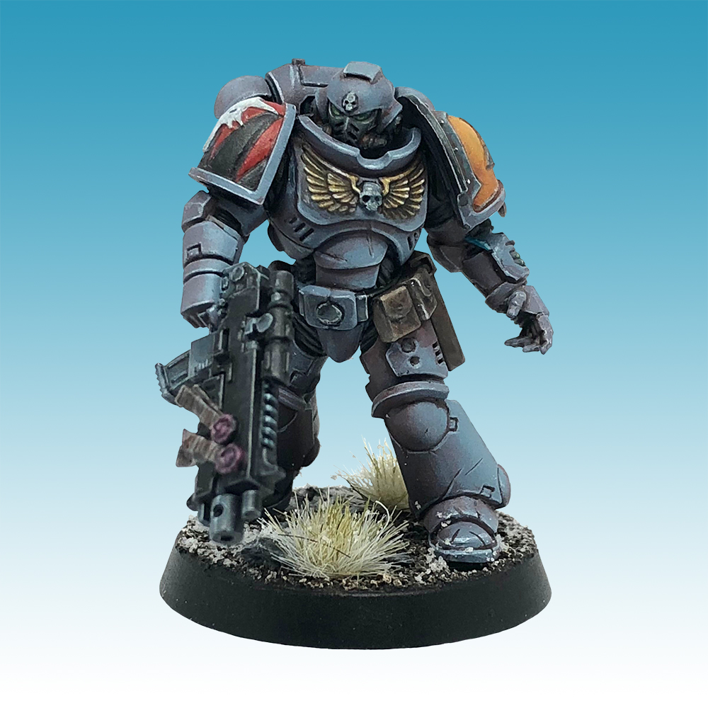 notquitepainted: WIP: Space Wolves intercessors