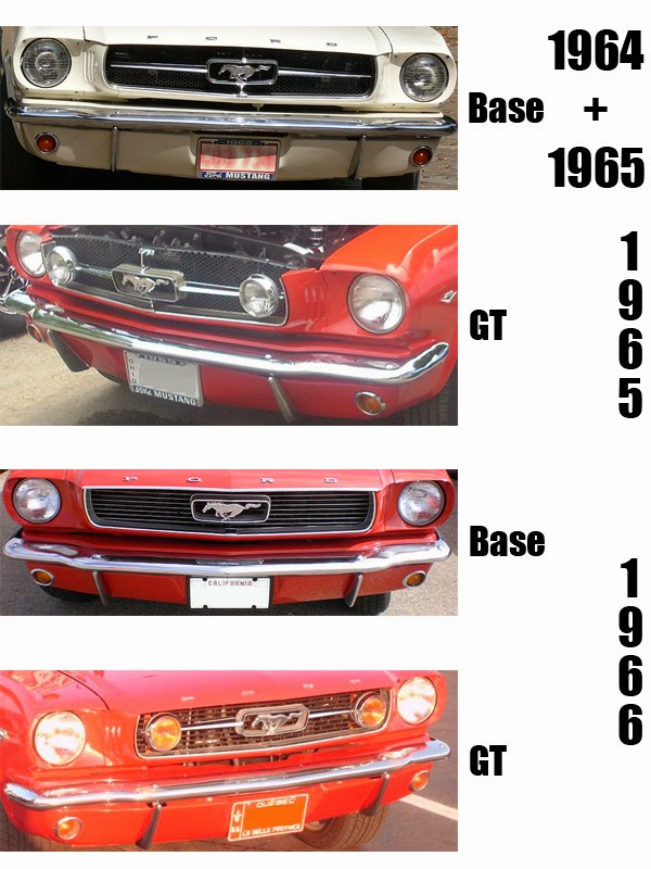 Urban Pontifficater: MUSTANG Front Clip IDENTIFIER 1964 -1970 Mach 1