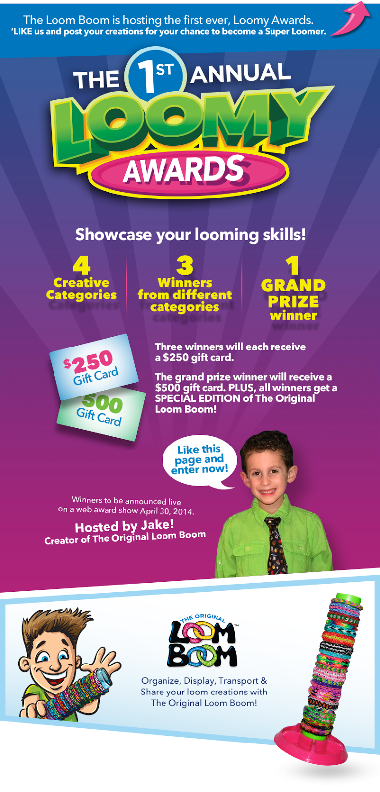 Missy's Product Reviews : Loom Boom Awards Contest