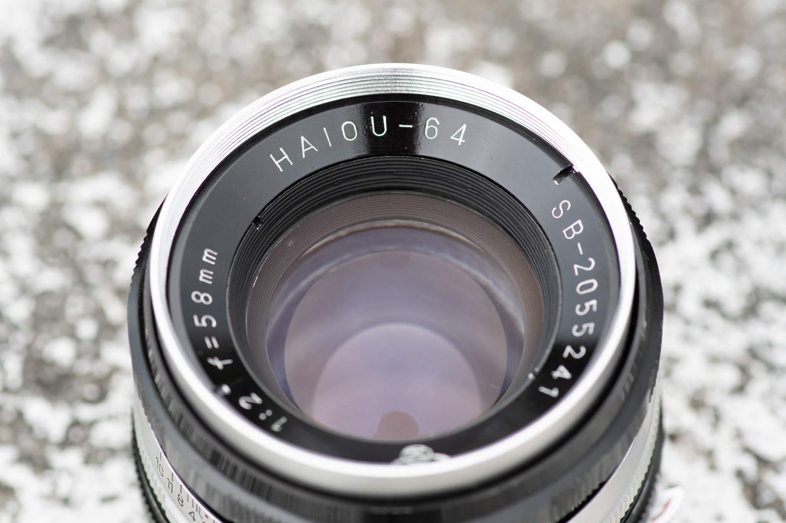 Haiou-64 58mm f2.0 開箱 評測 用後感