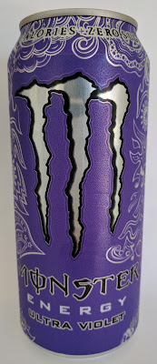 Caffeine King: Monster Ultra Violet Energy Drink Review