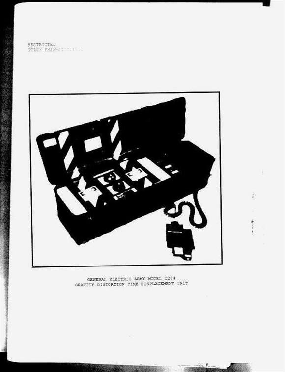 C204 Gravity Distortion Time Displacement Unit: 2014