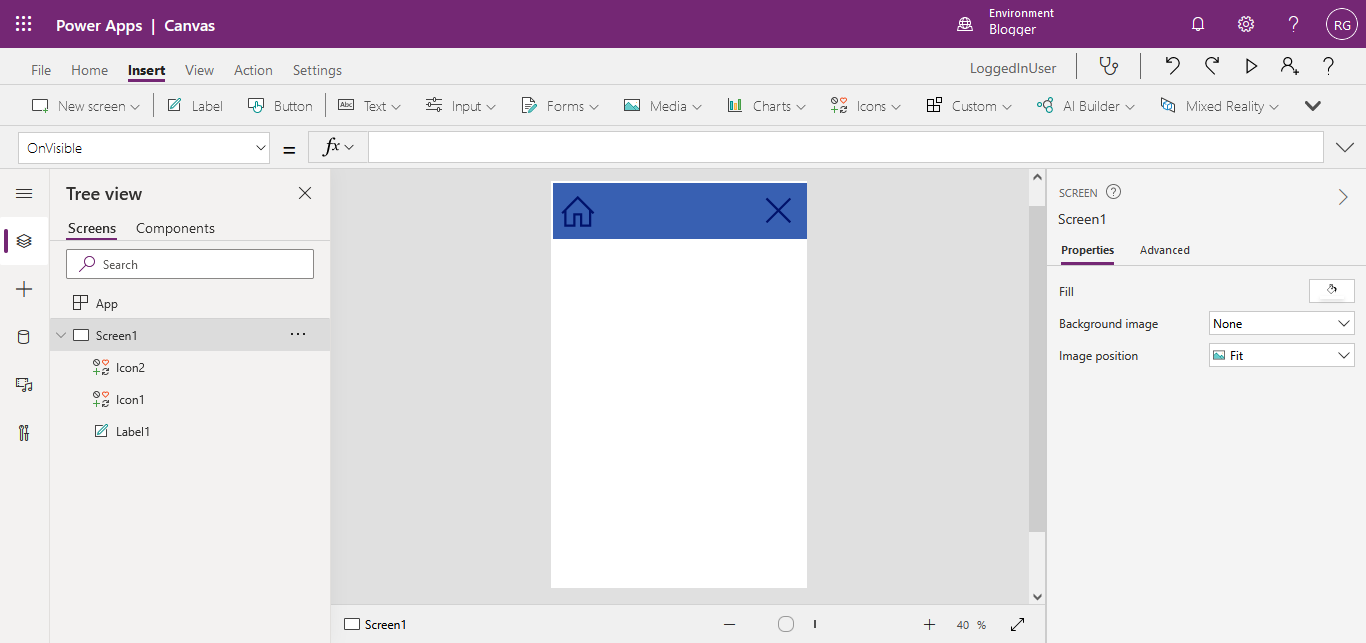 How to get logged in user's GUID in canvas application.