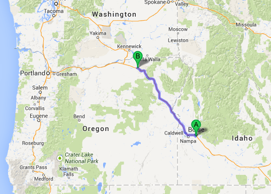 The Roadrunner Chronicles: On the Oregon Trail - Boise to Pendleton, OR