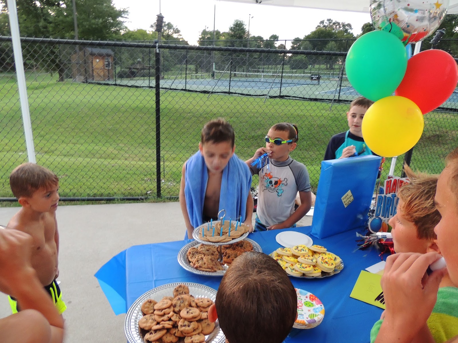 The Hitchcock Family: Brody's 10th Birthday Pool Party