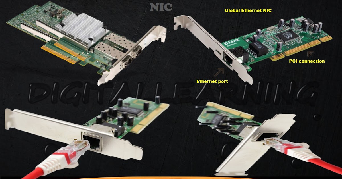 NIC এর পূর্নরুপ কী এবং এটি কিভাবে কাজ করে? - DIGITAL LEARNING ROOM