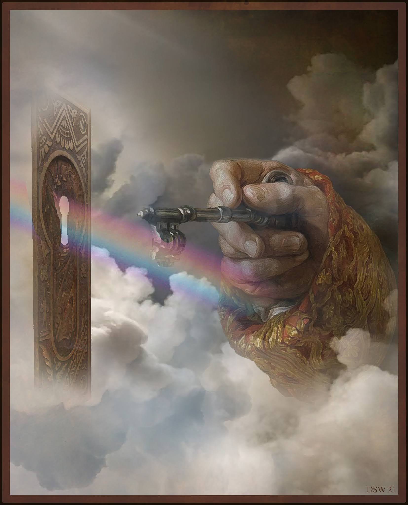 The Stardust Factory...: THE KEY TO IT ALL... TAW's HAND CHALLENGE...