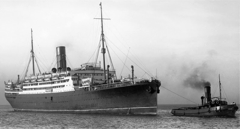 Ocean Superliners: RMS Franconia (1923-1956) Both my Mother and Father ...