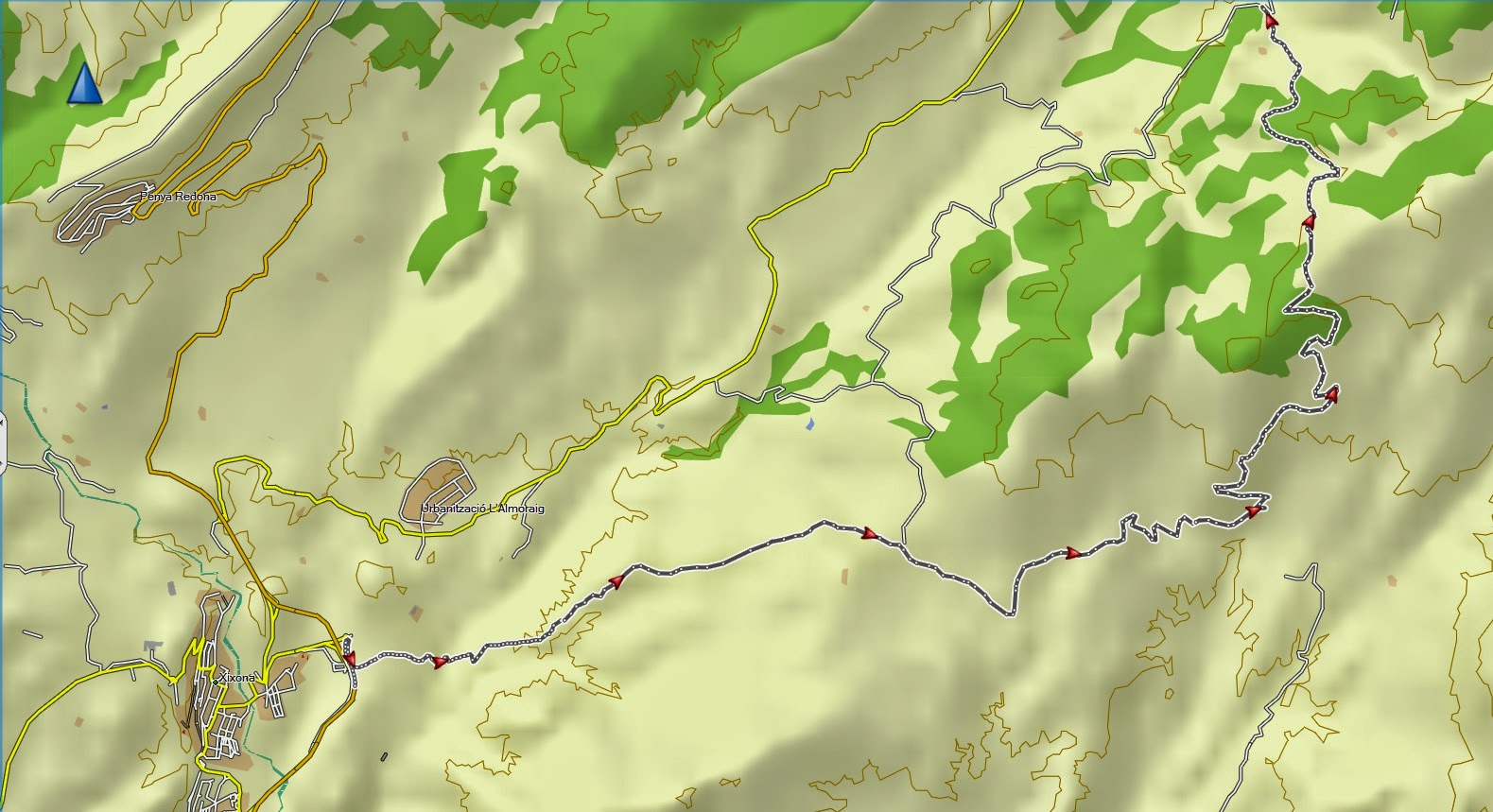 DIARIO DE UN MOTERO TARDÍO: De Jijona a TorreManzanas por caminos