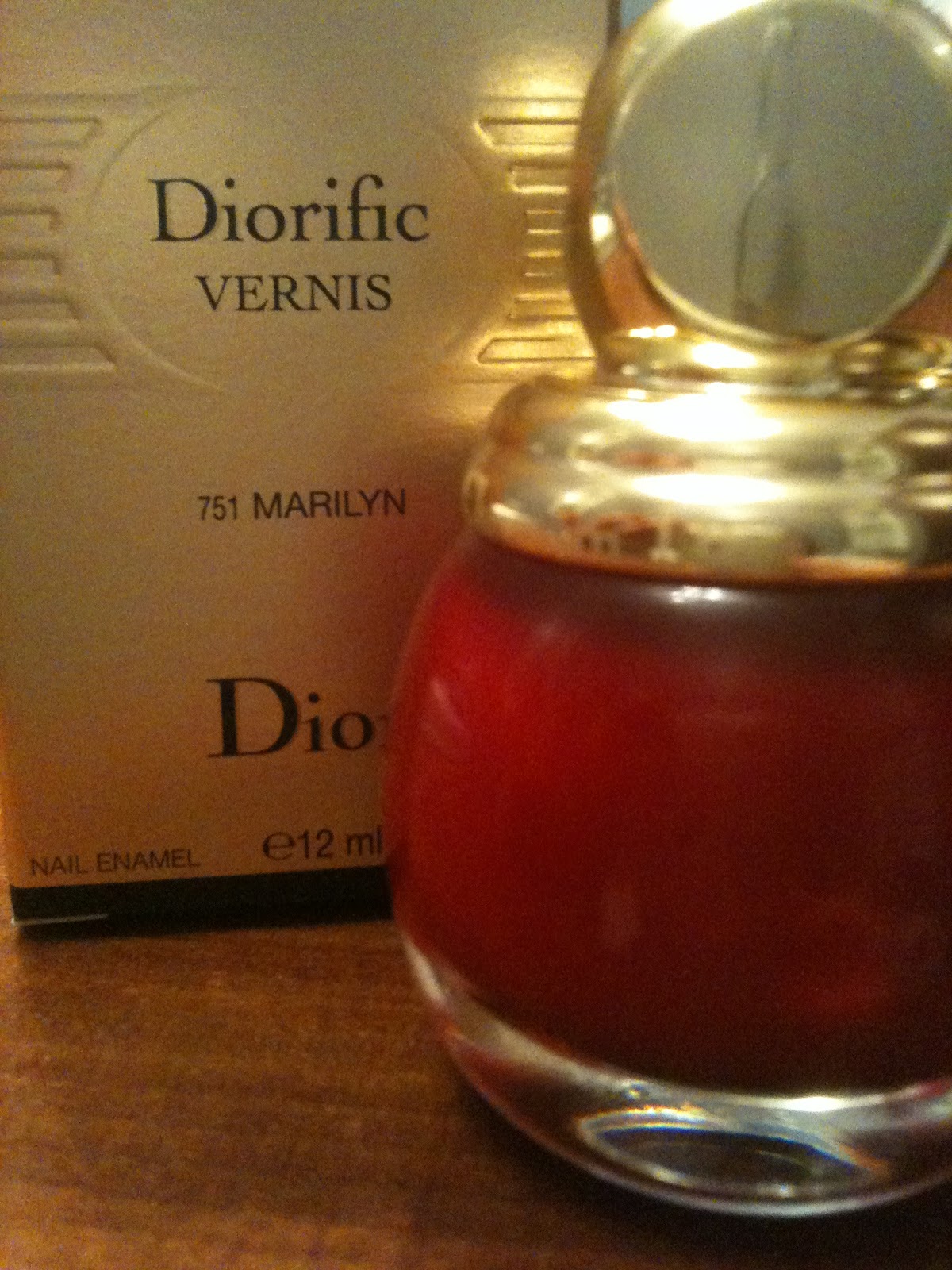 DIORIFIC MARYLIN N.751 - DIOR - COLLEZIONE GRAND BAL NATALE 2012