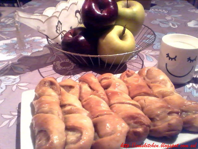 Eni's Kitchen: Remolino con manzana asada - Spirale de mere