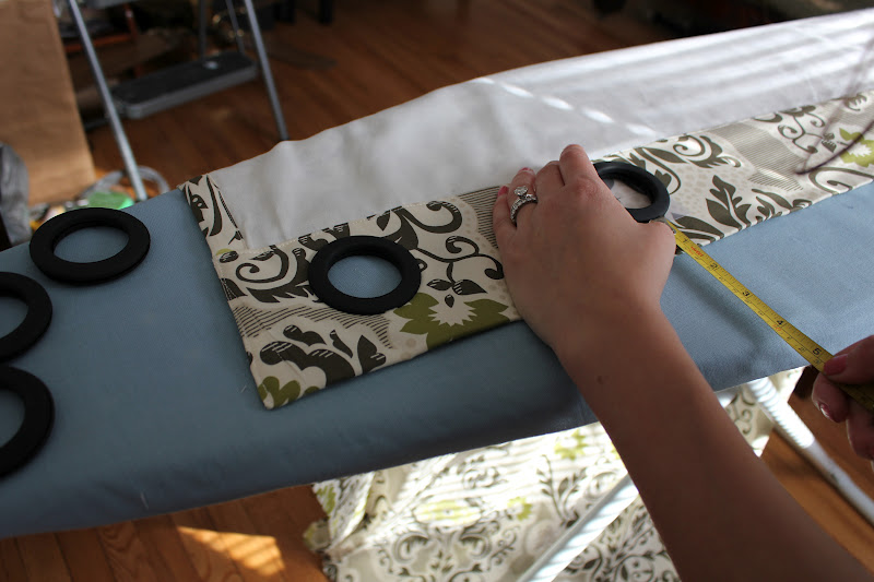 Dolce Olin: DIY Curtains—Grommets