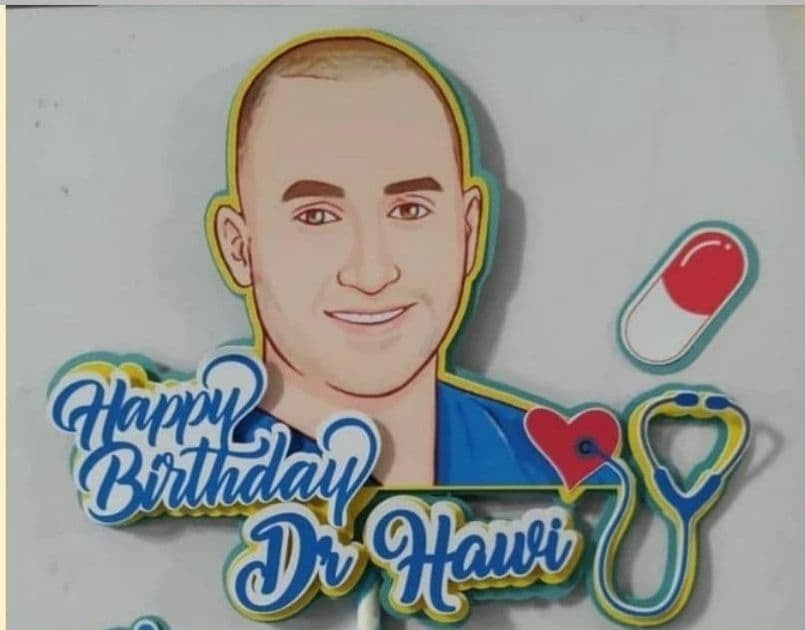 Topper Caricatura Doctor - Mis Toppers Tus Toppers