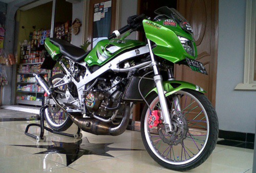 100 Modifikasi Ninja R Foto Gambar Terbaru - Modifikasi Motor 2017