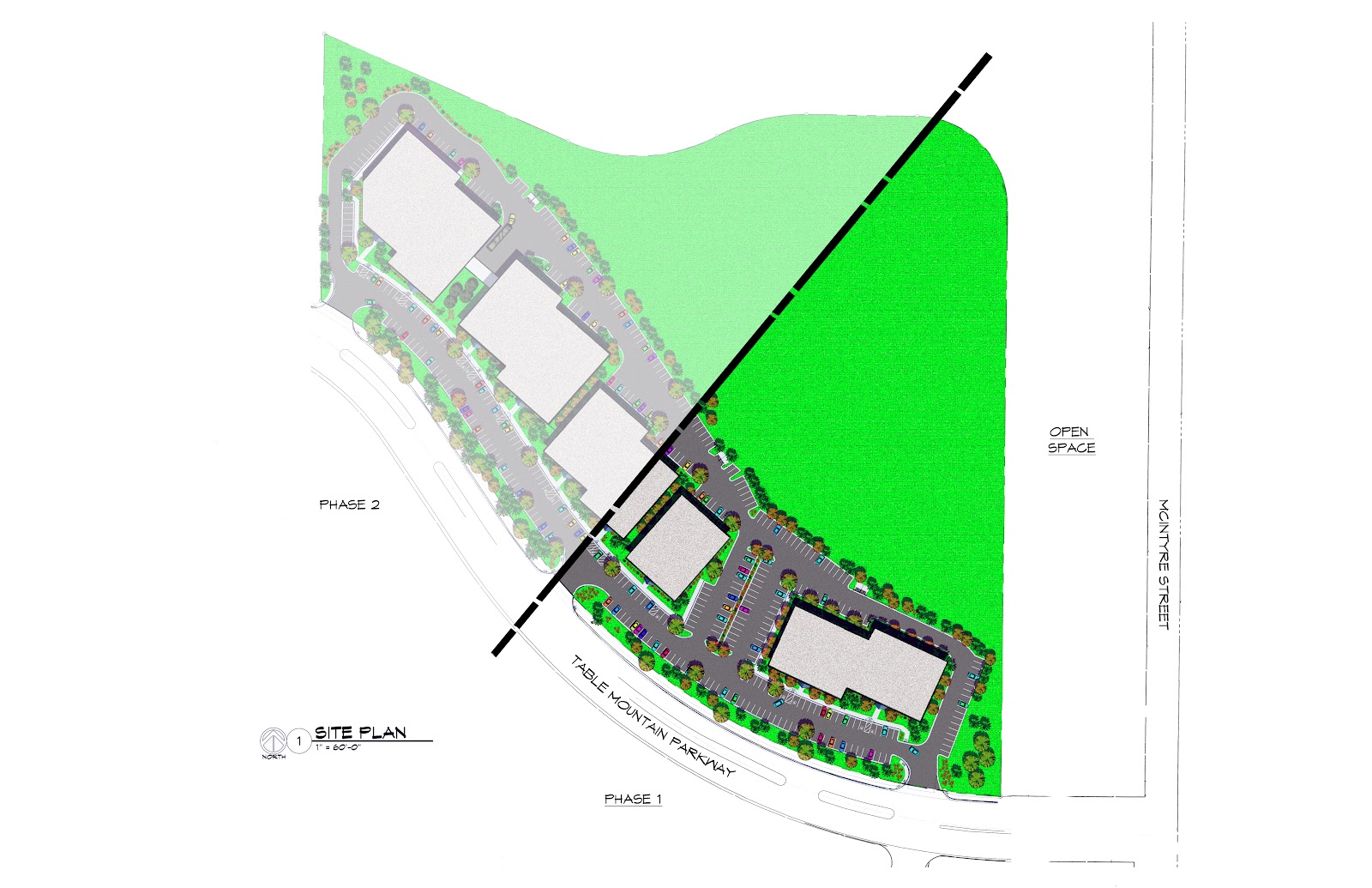 Drafting and Designing.: Colored Site Plans