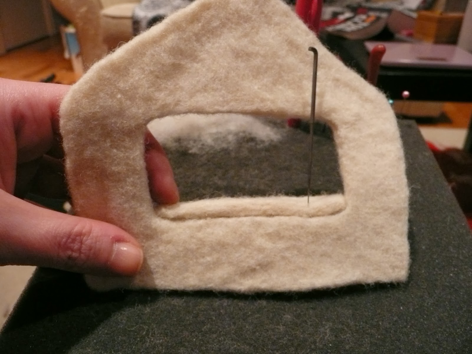 Soft and Malleable: Needle Felted House Tutorial: Part 2 - Making ...