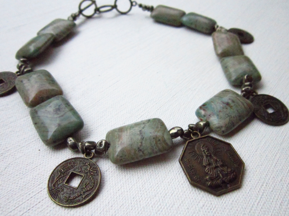 Bohemian Earth: Handcrafted Jewelry: Updated photos of Sage Collection