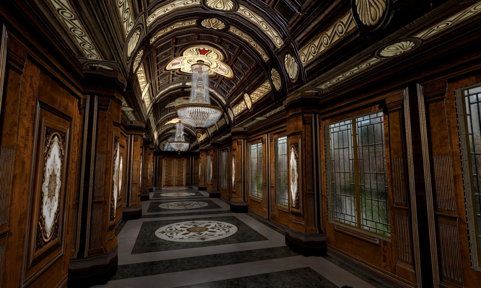 Echt Virtuell: Rundgang über die Angel Manor Regionen