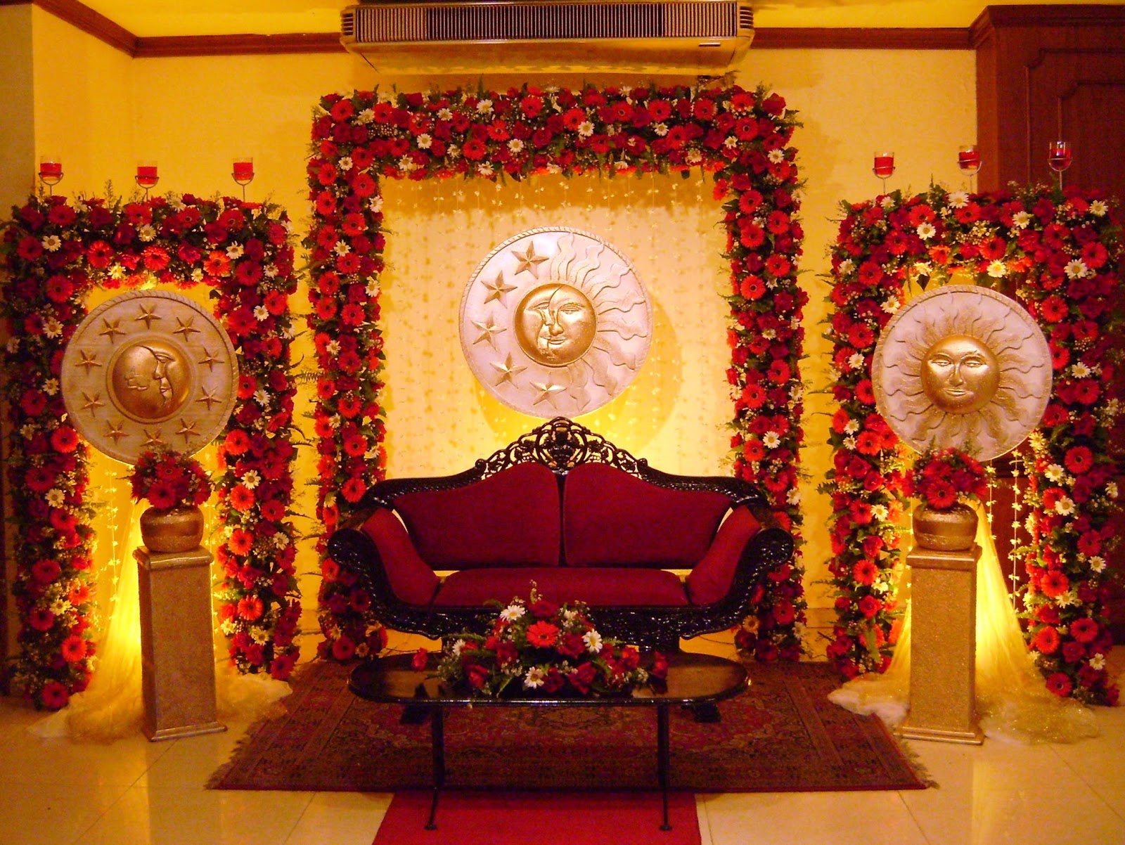 Vismaya: Wedding Settee backs