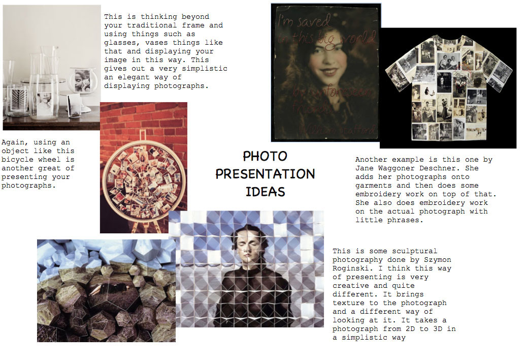 Dani Cardoso Photo: PHOTO PRESENTATION IDEAS