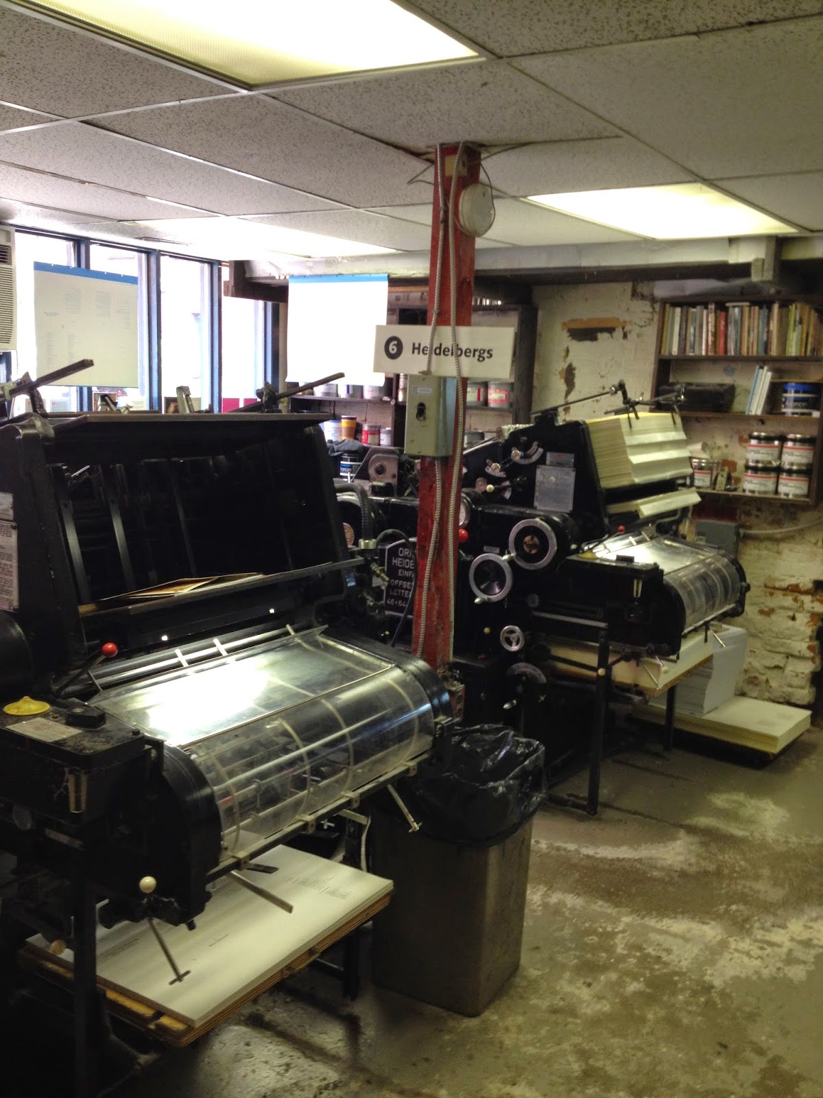 Paul Vermeersch: A visit to the print shop