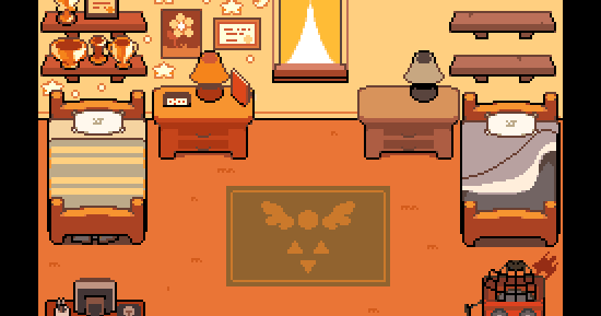 Lizerology: Deltarune and “Spell Bound” bedrooms