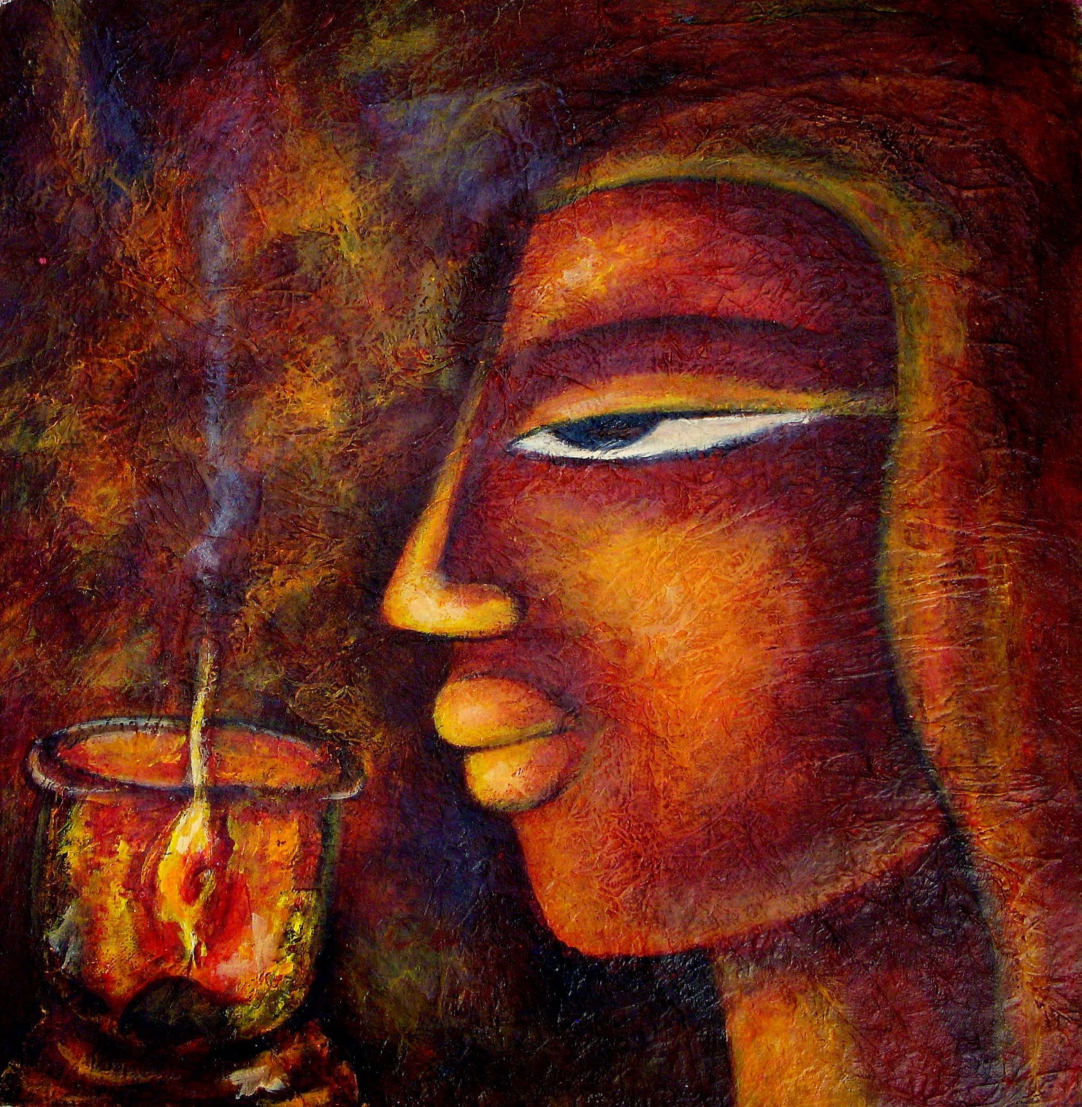 30 Stunning Paintings By Indian Artist Raji Chako