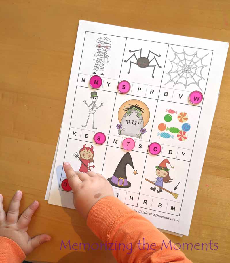 Memorizing the Moments: Preschool Halloween Activities