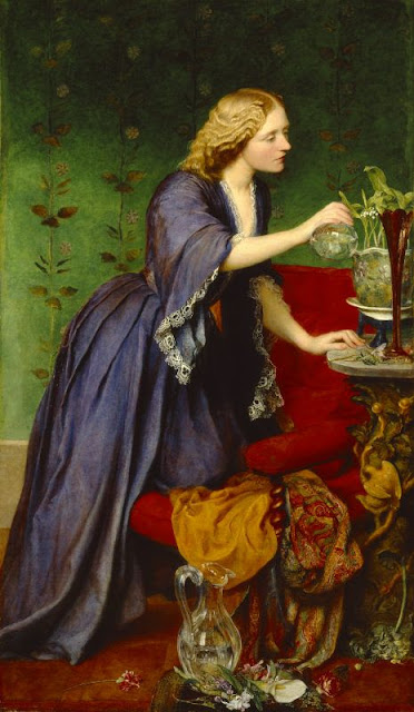 ART BLOG: George Frederic Watts - Jane Elizabeth Hughes 1857-58