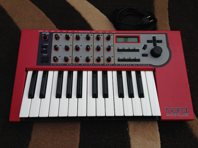 MATRIXSYNTH: Clavia Nord Modular G1 Keyboard Synth SN MA2018