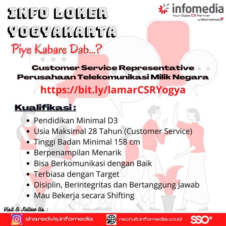 Lowongan Kerja Customer Service Representative PT Infomedia Nusantara ...