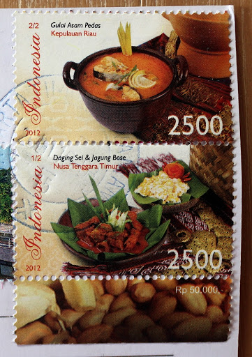 Mail Adventures: Sunday Stamps | Around Food